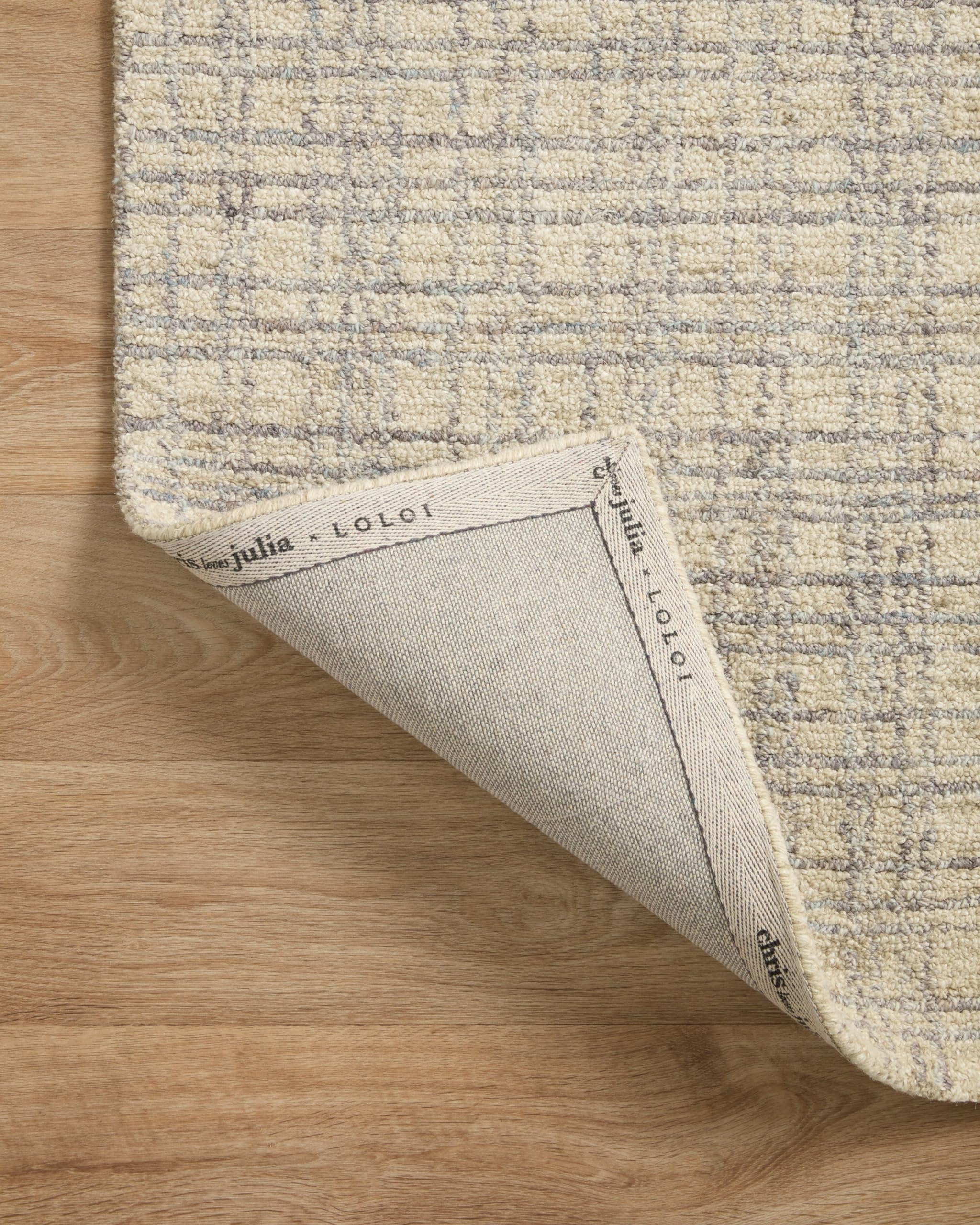 Loloi Chris Loves Julia x Polly Antique/Mist 3'-6" x 5'-6" Accent Rug