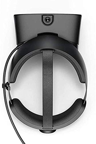 Oculus - Rift S PC-Powered VR Gaming Headset - Two Touch Controller, 3D Positional Audio, Insight Tracking, Adjustable Halo Headband Bundle with TWE Cleaning Cloth