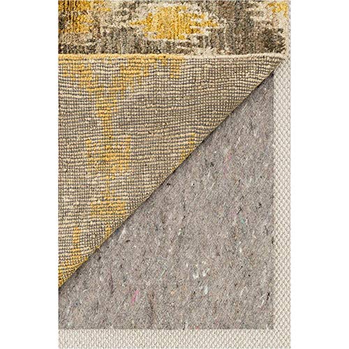 Loloi Dual Grip Felted PAD Area Rug, 3-Feet by 5-Feet, Grey