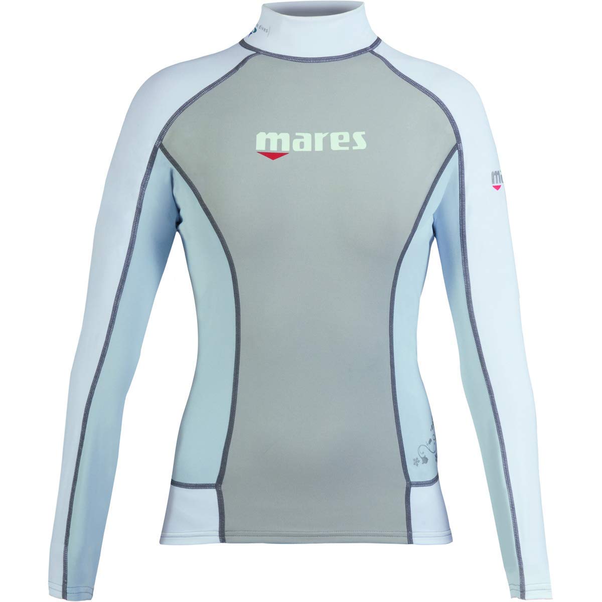 Mares Womens Trilastic Short Sleeved Rashguard (Pink, 6)