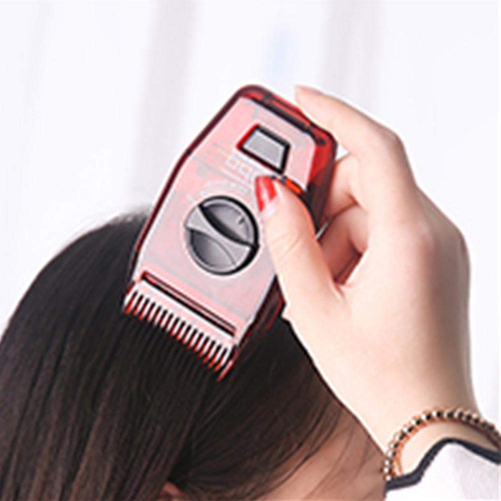 Multi-Functional Manual Hair Trimmer, Portable Adjustable Trimming Hair Comb, Hair Clipper Hair Split Ends Face Tool Grooming for Travel