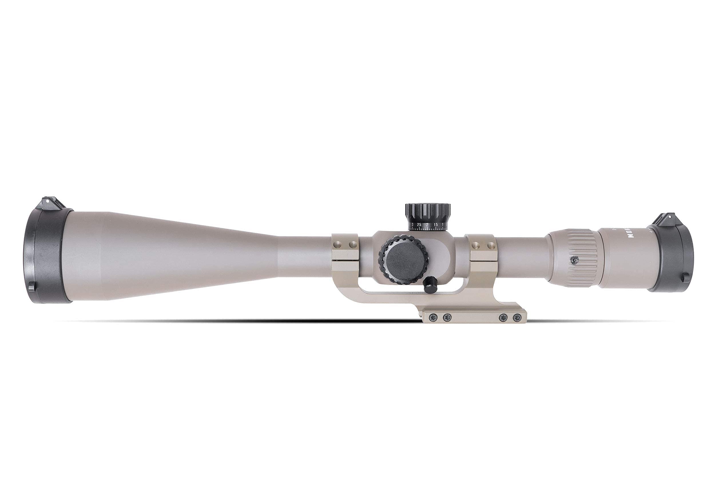Monstrum G3 8-32x56 First Focal Plane FFP Rifle Scope with Parallax Adjustment | ME308 Extended Offset Scope Mount | Flat Dark Earth |Bundle