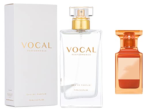 Vocal Performance Eau de Parfum For Unisex Inspired by Tom Ford Bitter Peach 2.5 FL. OZ. Perfume Replica Version Fragrance Dupe Consentrated Long Lasting