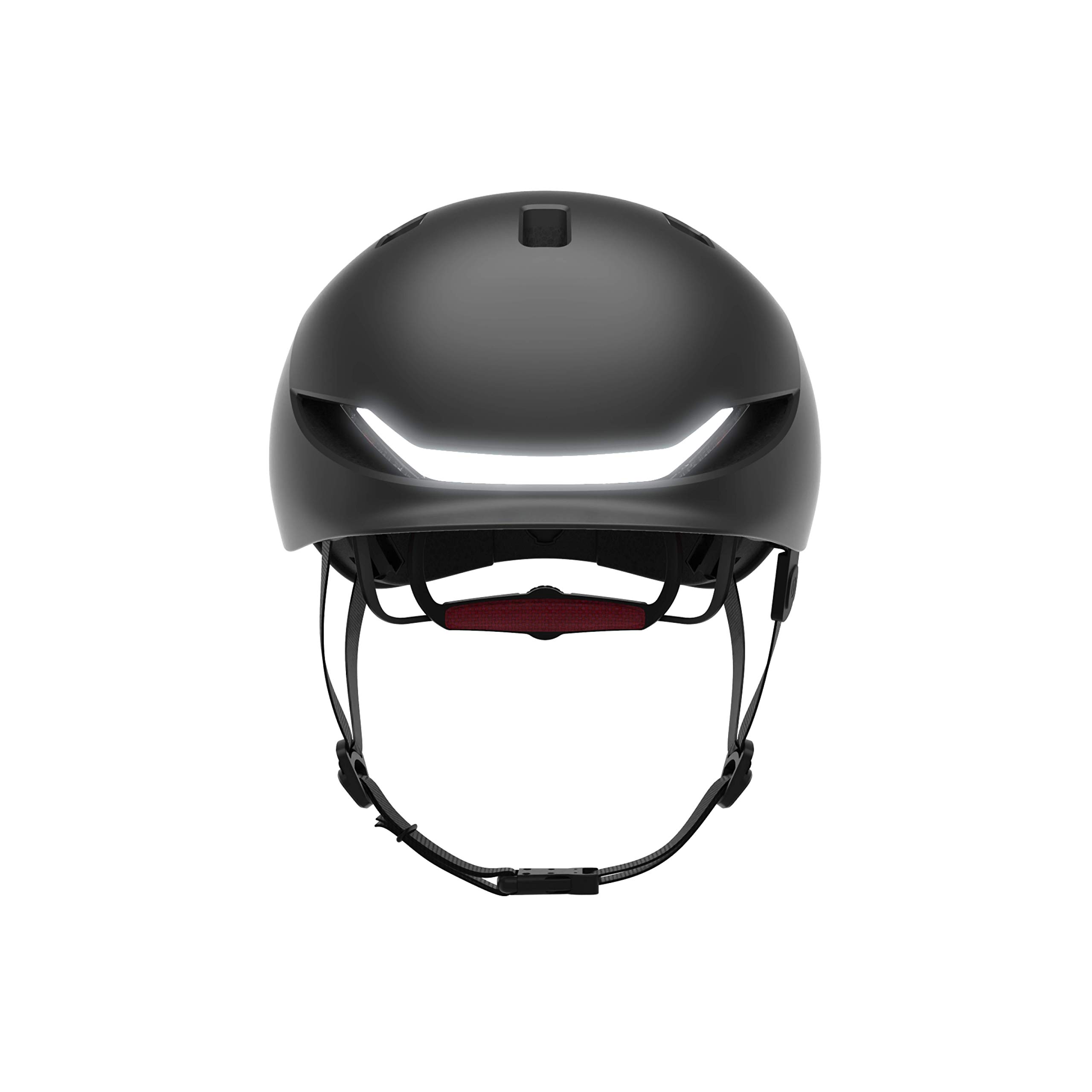 Lumos Matrix Smart Bike Helmet | Animated LED Display | Front and Back Turn Signals| Skateboard, Scooter, Road Bicycle Helmet for Adults: Men, Women (Without MIPS)