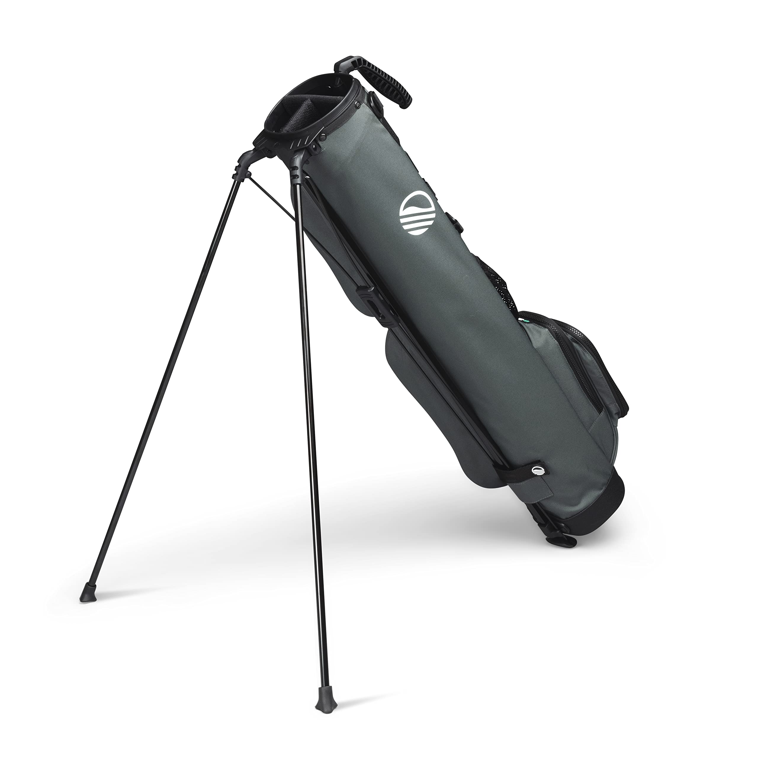 Sunday Golf Loma XL Bag - Golf Bag with Strap and Stand β Easy to Carry Pitch n Putt Golf Bag β Golf Stand Bag for The Driving Range, Par 3 and Executive Courses 3.4 pounds (Midnight Green)