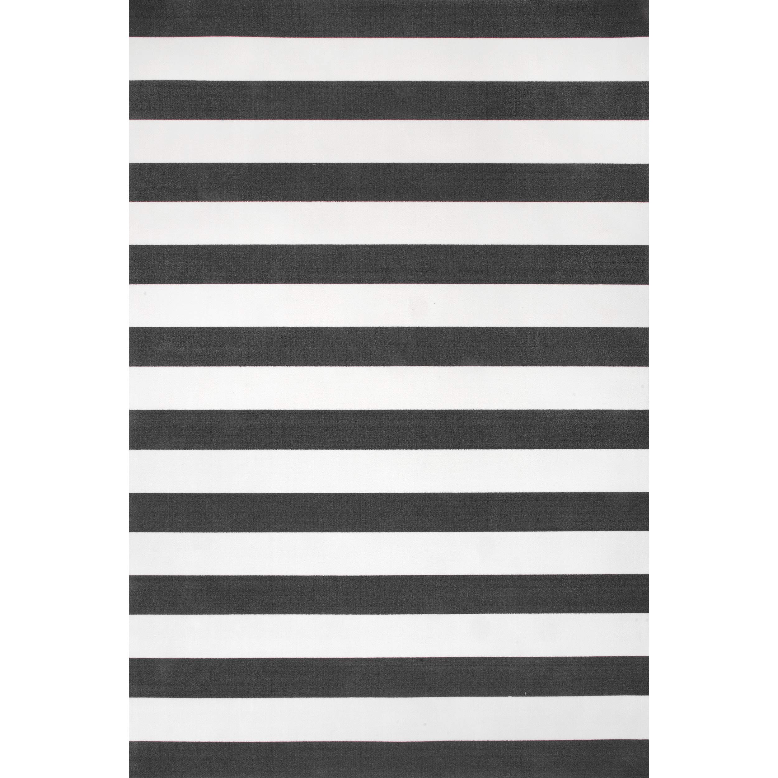 nuLOOM Christa Striped Indoor/Outdoor Area Rug, 5 x 8 Feet, Pink