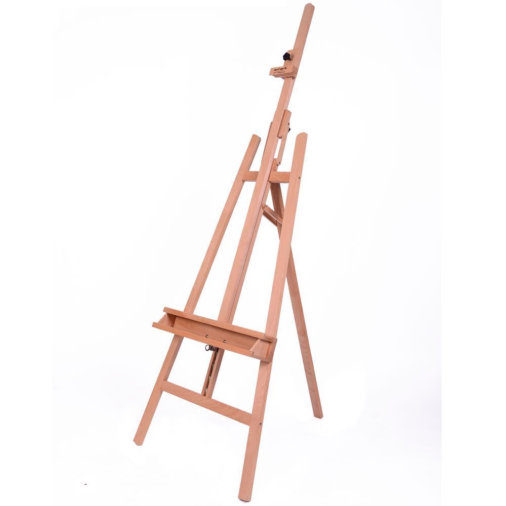 Mont Marte Floor Easel w/Tilt Beech Wood