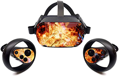 Oculus Quest VR Headset Skin sticker Super Hero Fighting Vinyl Decal for Headset and Controller by ok anh yeu