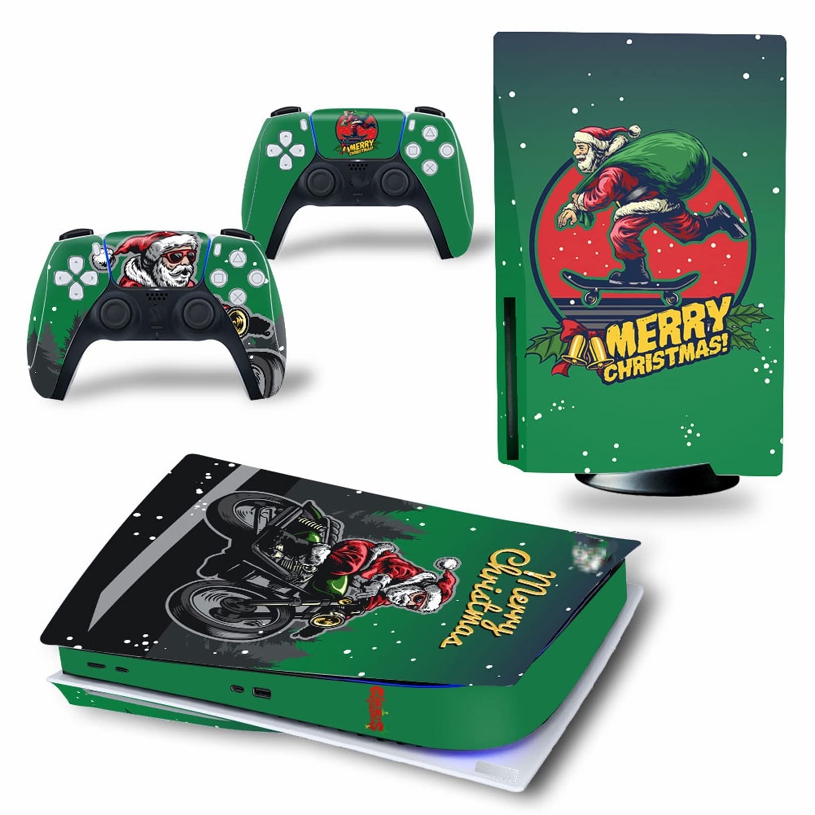 Top factory BUCEN for PS5 Skin Disc Edition & Digital Edition Console and Controller Vinyl Cover Skins Wraps Scratch Resistant, Compatible with for PS5 866213 Anti Scratch (Size : Digital Edition)