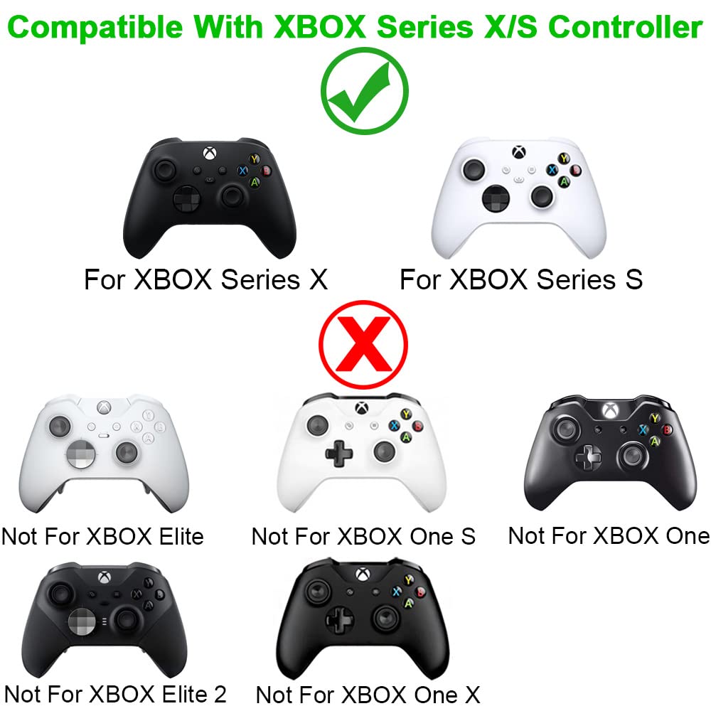 Rechargeable Controller Battery Pack for Xbox Series, arVin 1000mAh Mobile Battery Charger Kit with LED Indicator & USB C Charging Cable for Xbox Series X/Xbox Series S Controller