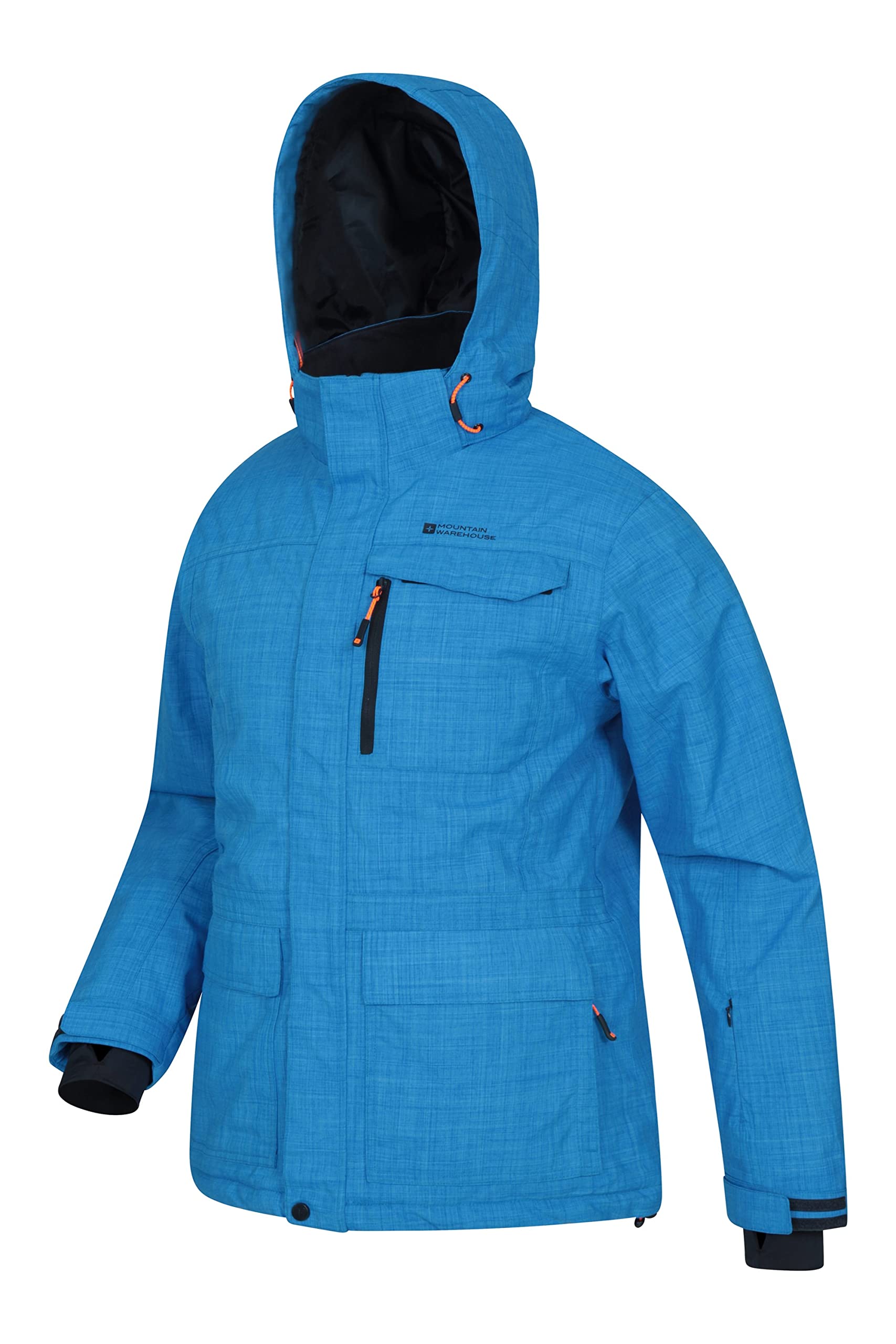 Mountain Warehouse Comet II Mens Ski Jacket - Waterproof, Breathable Cobalt X-Small