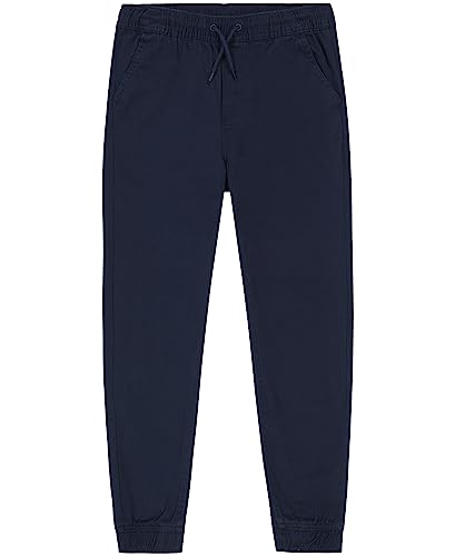 Nautica boys School Uniform Jogger Track Pants, Navy, 10 12 US