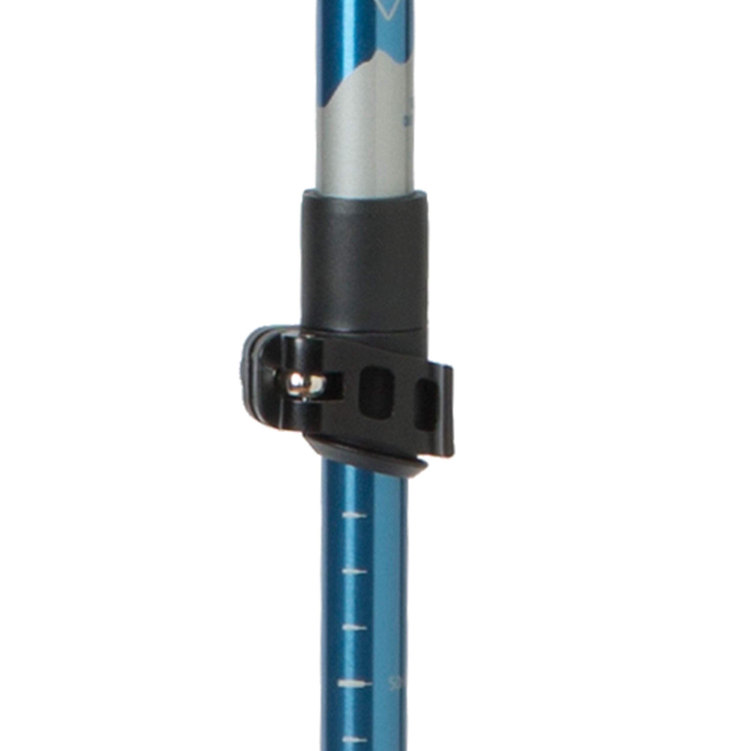 Mountainsmith Dolomite 7075 OLS Trekking Pole, Moroccan Blue, Single