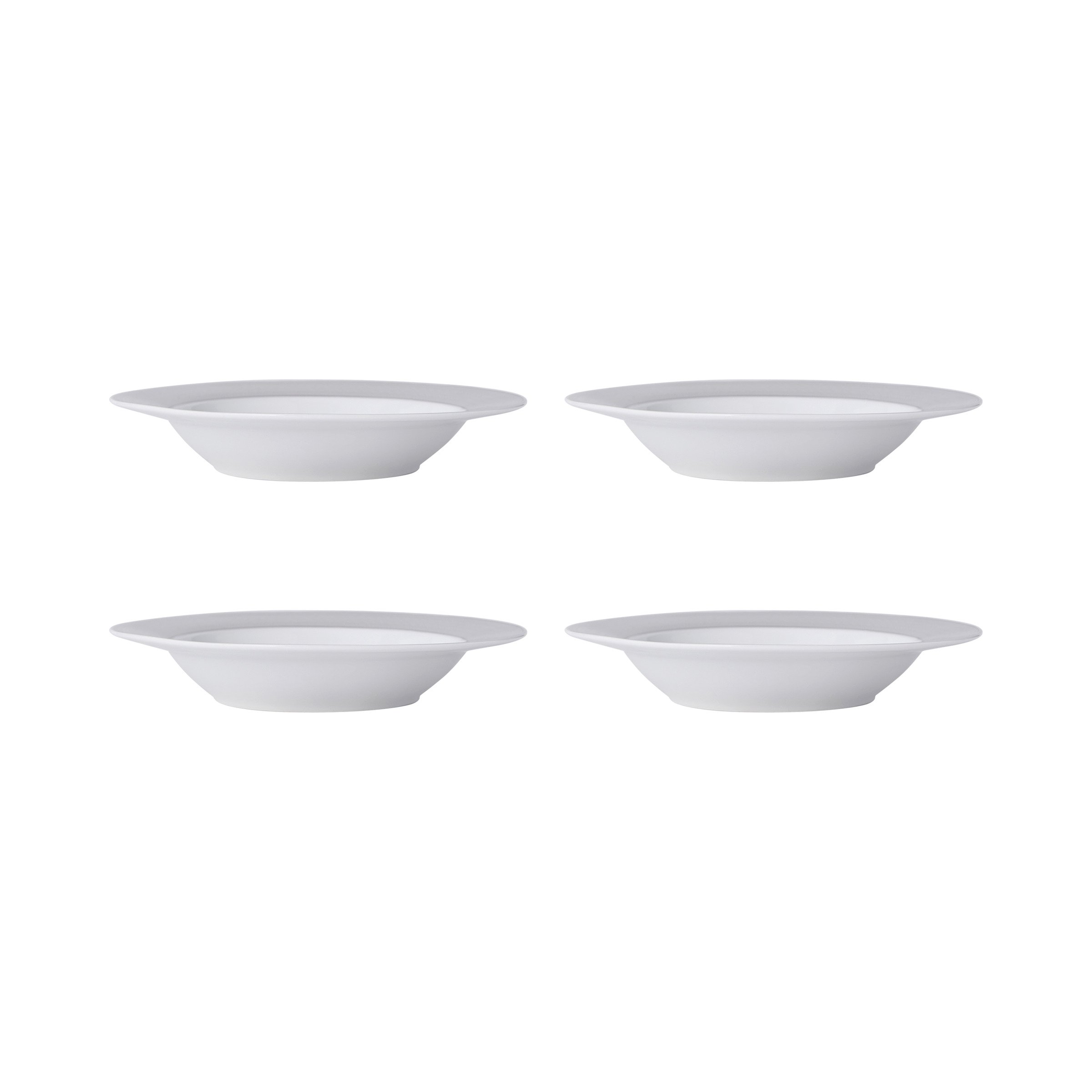 Mikasa Percy 20-Piece Porcelain Dinnerware Set, Service for 4, Grey