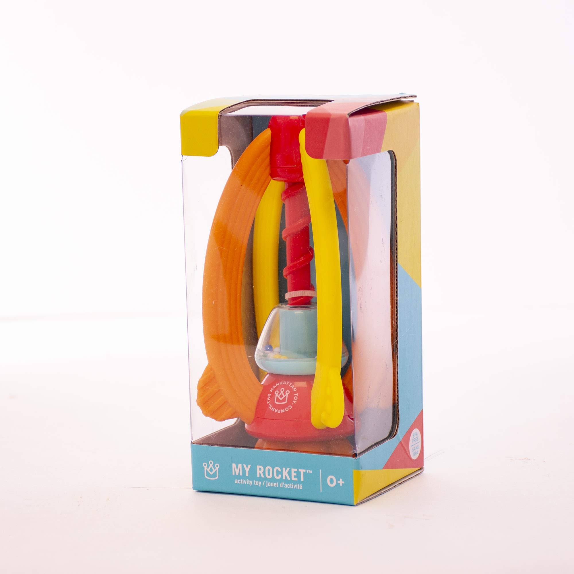Manhattan Toy My Rocket Baby Rattle & Teething Toy