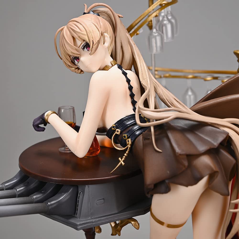 Static Tabletop Objects, Figure, Jean Bart, Azur Lane, Formal Dress, Approx. 30cm High, Anime Game Character, Room Decoration Model, Handmade Model