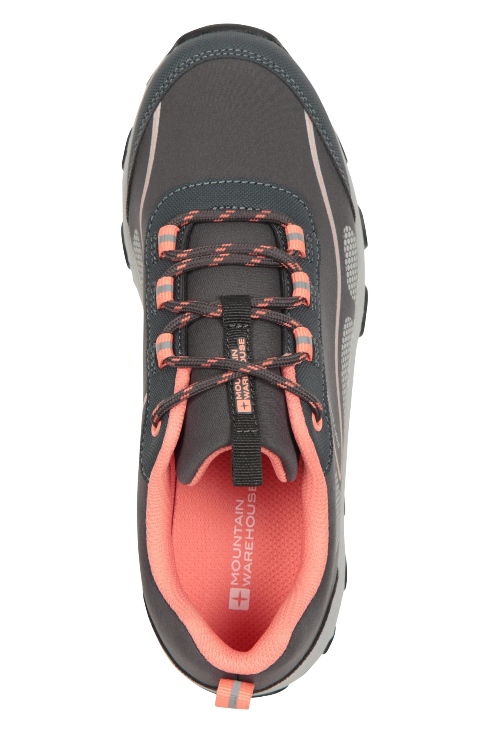 Mountain Warehouse Softshell Kids Walking Shoes Grey Kids Shoe Size 1 US