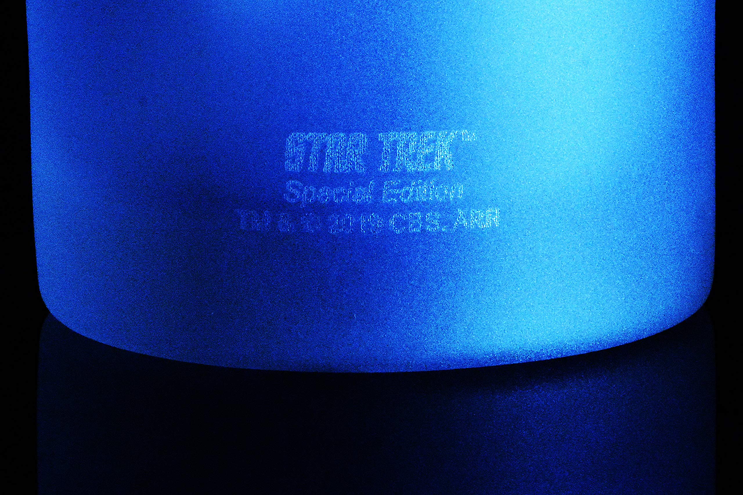 STAR TREK The Original Series Command Badge Etched Rocks Whiskey Glass - Officially Licensed, Premium Quality, Handcrafted Glassware, 11oz - Perfect Collectible Gift for Series Lovers & Special Events