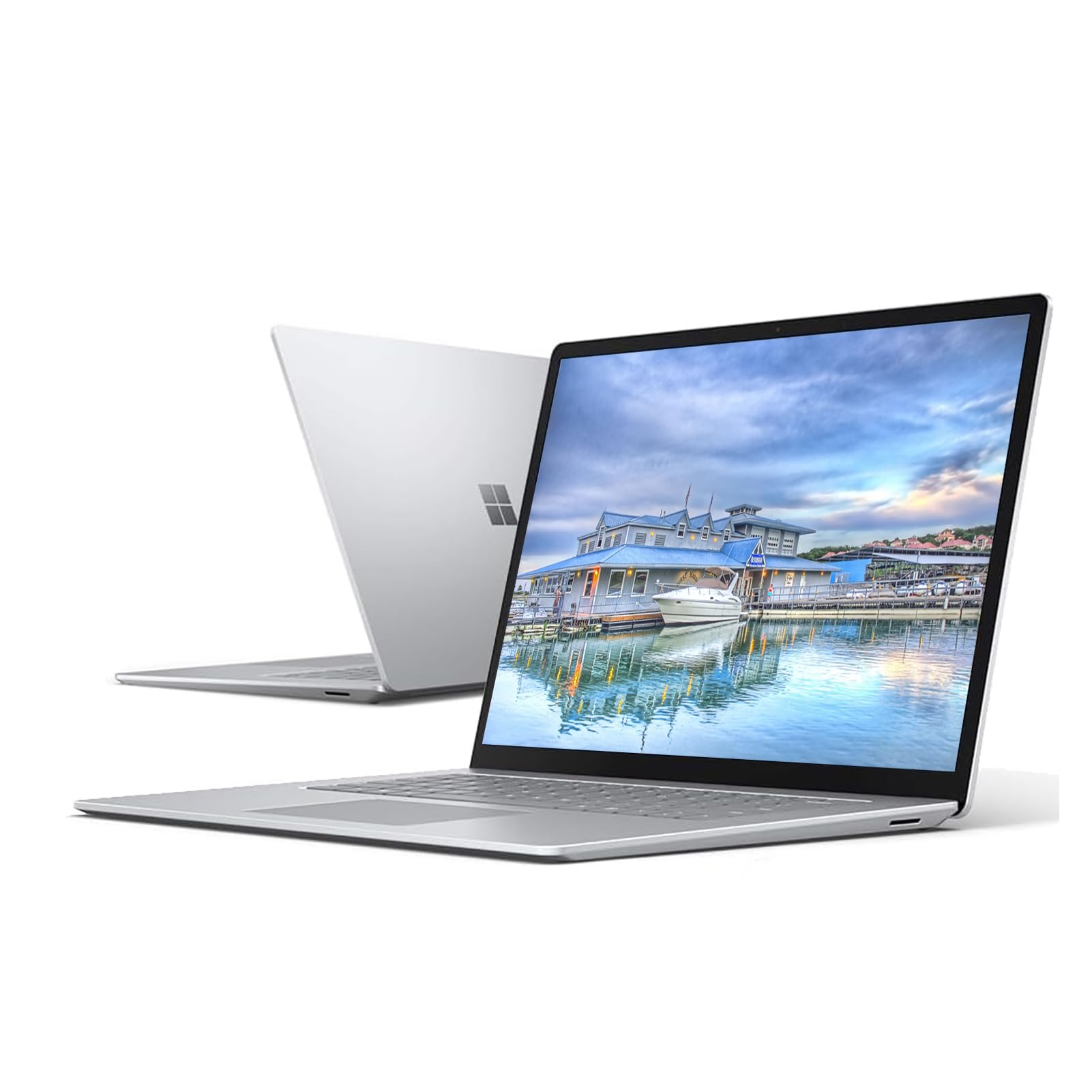 Microsoft Surface Laptop 3, 15" Touchscreen Notebook, Intel Core i7-1065G7, 16GB RAM, 256 GB SSD, Backlit Keyboard, Display(2496×1664), CAM, WiFi, Platinum, Windows 10 Pro(Renewed)