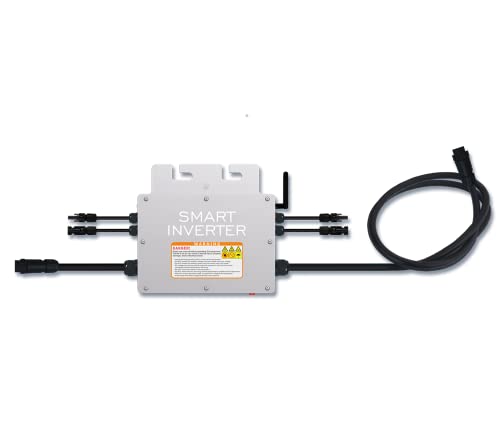 Y&H 600W Grid Tie Micro Inverter with WiF Communication Waterproof MPPT Stackable DC30-60V Solar Input AC110V 220V Auto Pure Sine Wave Output for 30V 36V PV Panel
