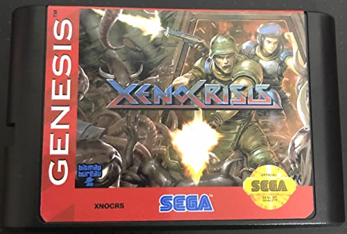 Xeno Crisis Gold For Sega Mega drive 16 bit MD Games Card For Sega Mega Drive For Genesis