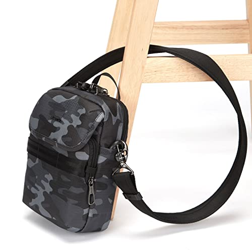 Pacsafe Metrosafe X Anti Theft Compact Crossbody - Fits 8" Tablet, Camo