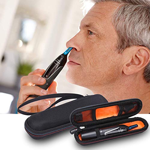 Mchoi Hard Portable Case Compatible with Philips Norelco Nose Hair Trimmer 3000 NT3000/49,NT3600/42(CASE ONLY)