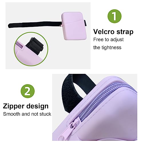 YRAKOZIN Water Bottle Silicone Pouch for Stanley Tumbler 20-30-40oz Accessories, Compatible with Stanley Fanny Pack, Sports Storage Shoulder Bag (Brown)