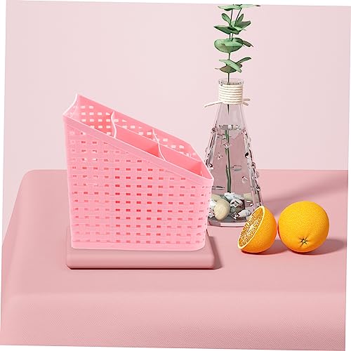 Operitacx Box Stackable Basket Storage Container Storage Basket Hollow Out Basket Organizer Dressing Table