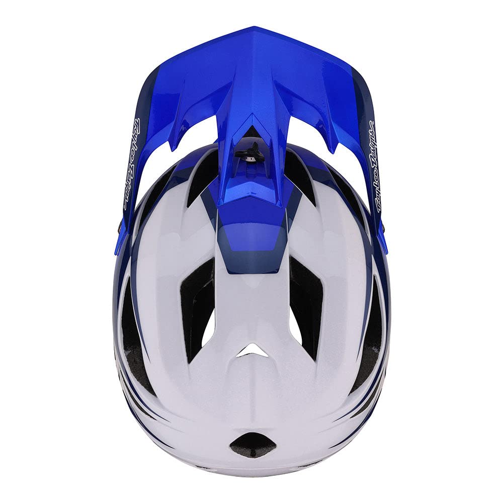 Troy Lee Designs Stage Valence Full Face Bicycle Helmet for Max Ventilation Lightweight MIPS EPP EPS Racing Downhill DH BMX MTB - Adult Men Women (Blue, XS/SM)