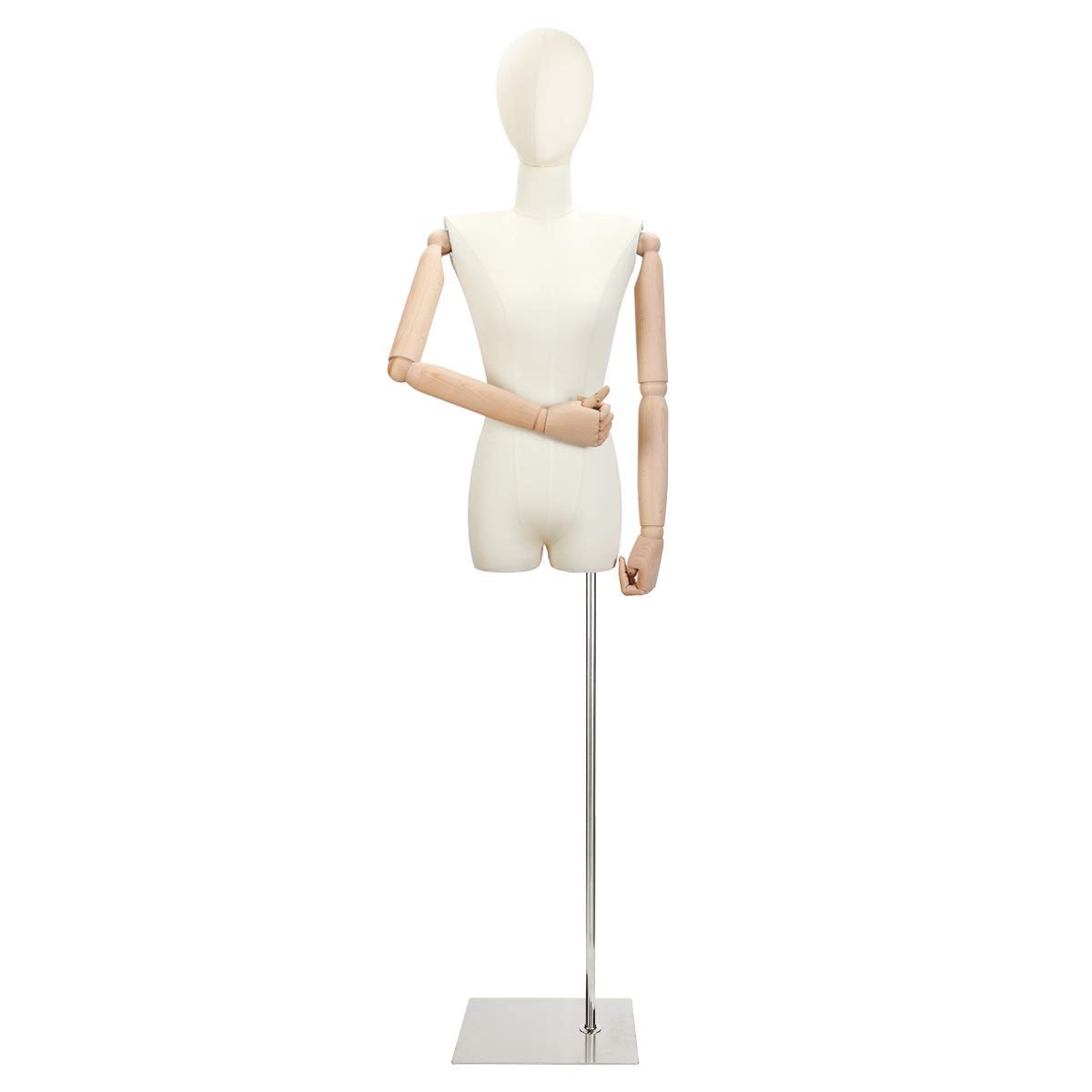 Mannequin Female Female Tailoring Dummy Mannequin with The arm Stereo Cropping Manikins Mannequins Dressmaker's Dummy Men (#2 )