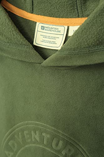 Mountain Warehouse Adventure Mens Hoodie - Warm & Cosy, Lightweight, Easy to Store Khaki Small