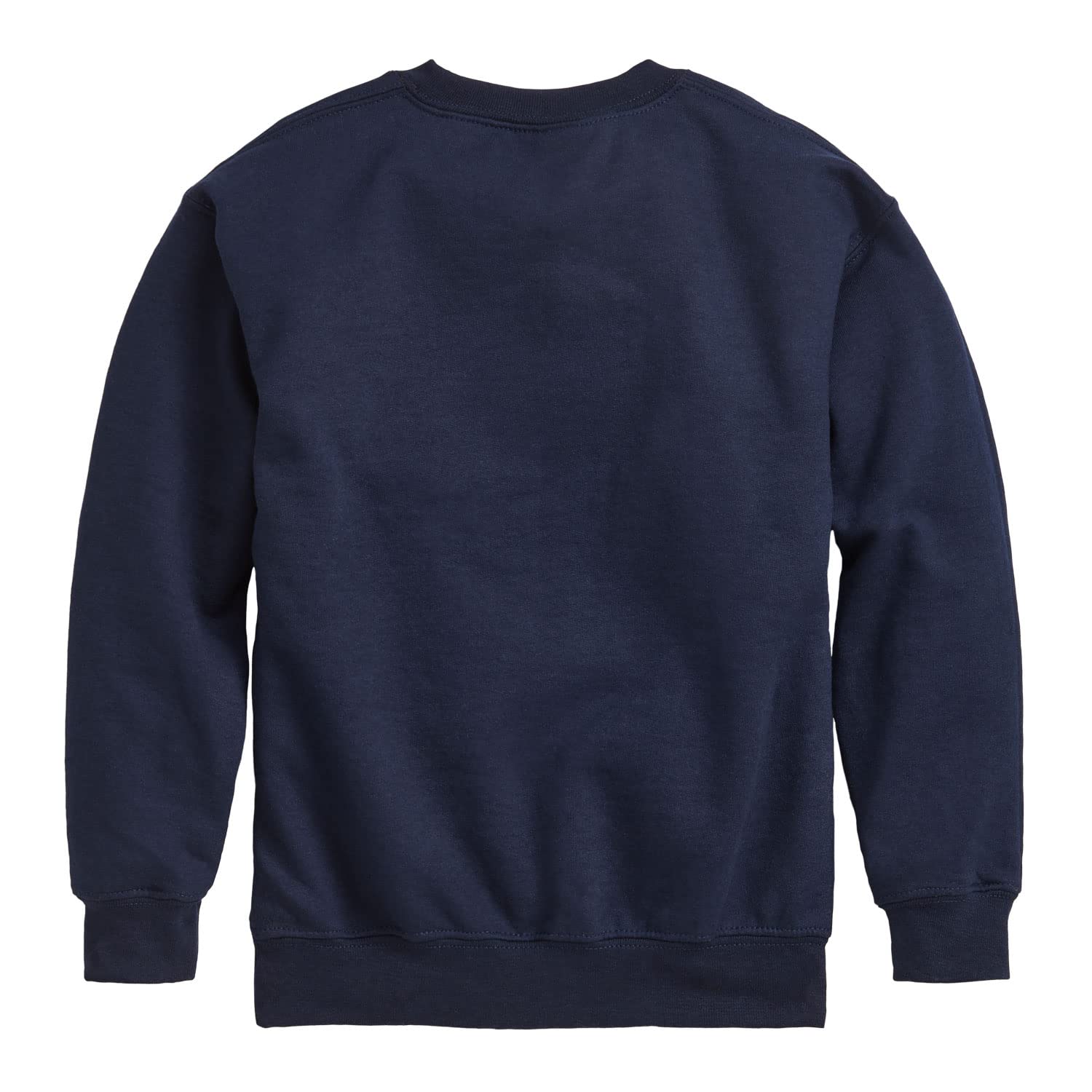 Peanuts HYBRID APPAREL Boo Snoopy Scared - Toddler And Youth Crewneck Fleece Sweatshirt - Size X-Large Navy