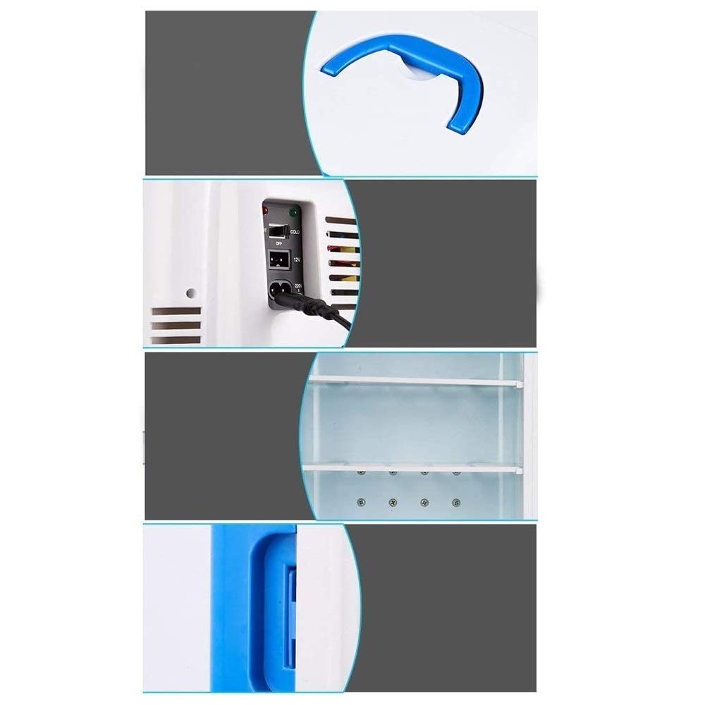N/A Portable Refrigerator Mini Fridge Freezer Fast Cooler Dual Zone Compressor Freezer for Truck Boat Camping