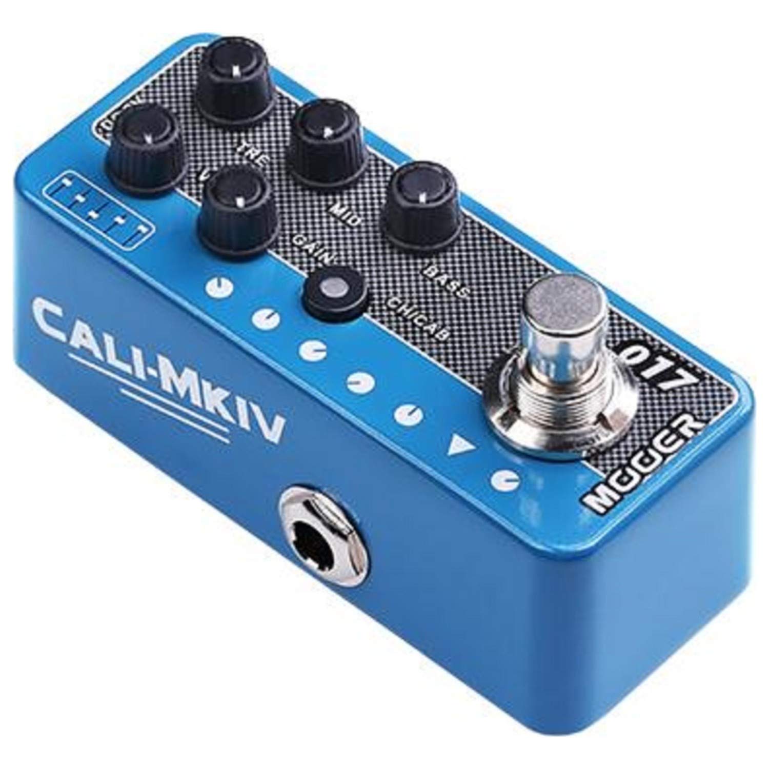 Mooer Micro Preamp 017 Cali MKIV Pedal w/Cloth and 2 Cables