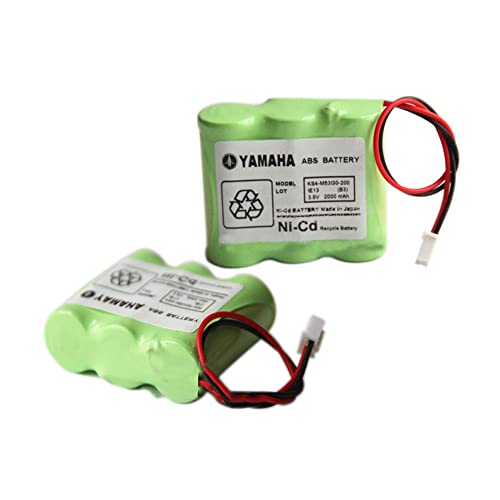 XIAOXX 2PACK KS4-M53G0-200 Battery Replacement for RCX40 Robot Controllers RCX142 RCX144 QRCX Robot Controllers RCX143 RCX144 Robot Controllers QRCX N3000CR-3YA KS4-M53G0-200(3500mAh/3.6V)