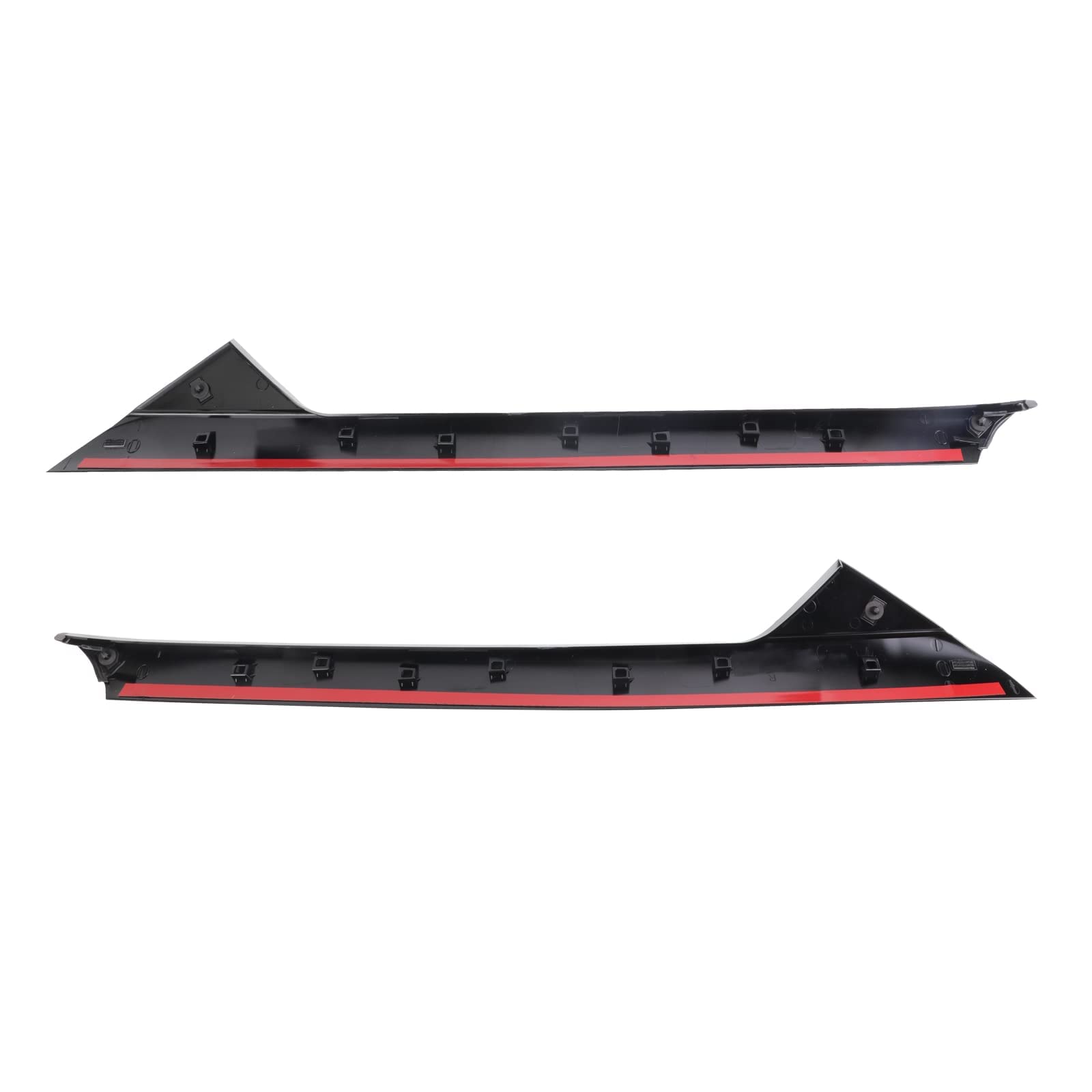 SONTIAN A-Pillar Front Molding Windshield Outer Trim Pillar Compatible with 2011-2019 Ford Explorer Windshield Molding Replaces BB5Z-7803145-AA BB5Z-7803144-AA(Left Driver Side+Right Passenger Side)