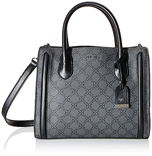 NINE WEST Aidenne Satchel Jet Black One Size