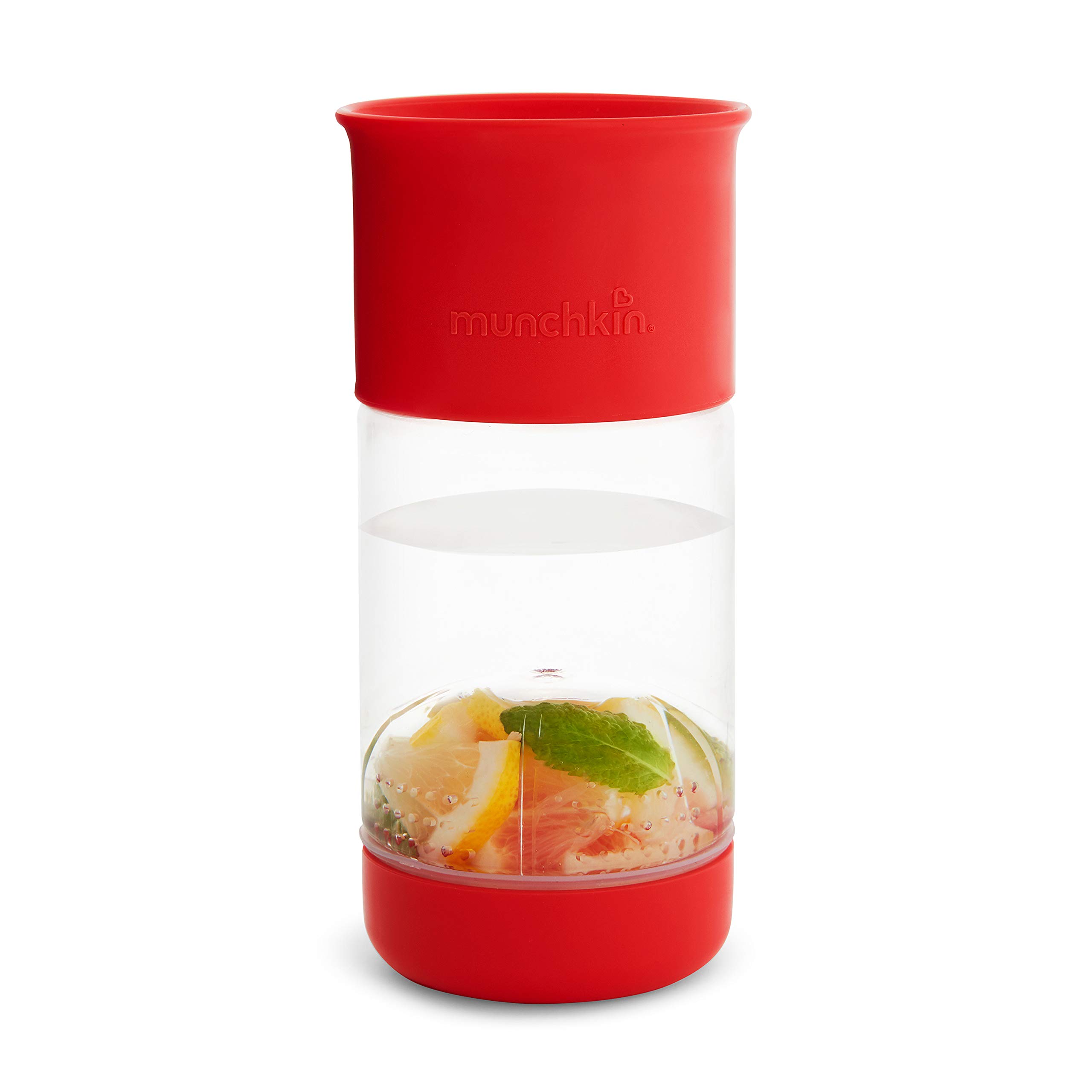 Munchkin® Miracle® 360 Fruit Infuser Toddler Sippy Cup, 14 Ounce, Green