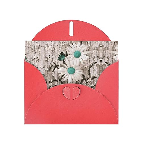 MQGMZ Mqgmzdaisy Flowers Print Thank You Cards With Envelopes Classic Blank Thank Pearl Paper Greeting