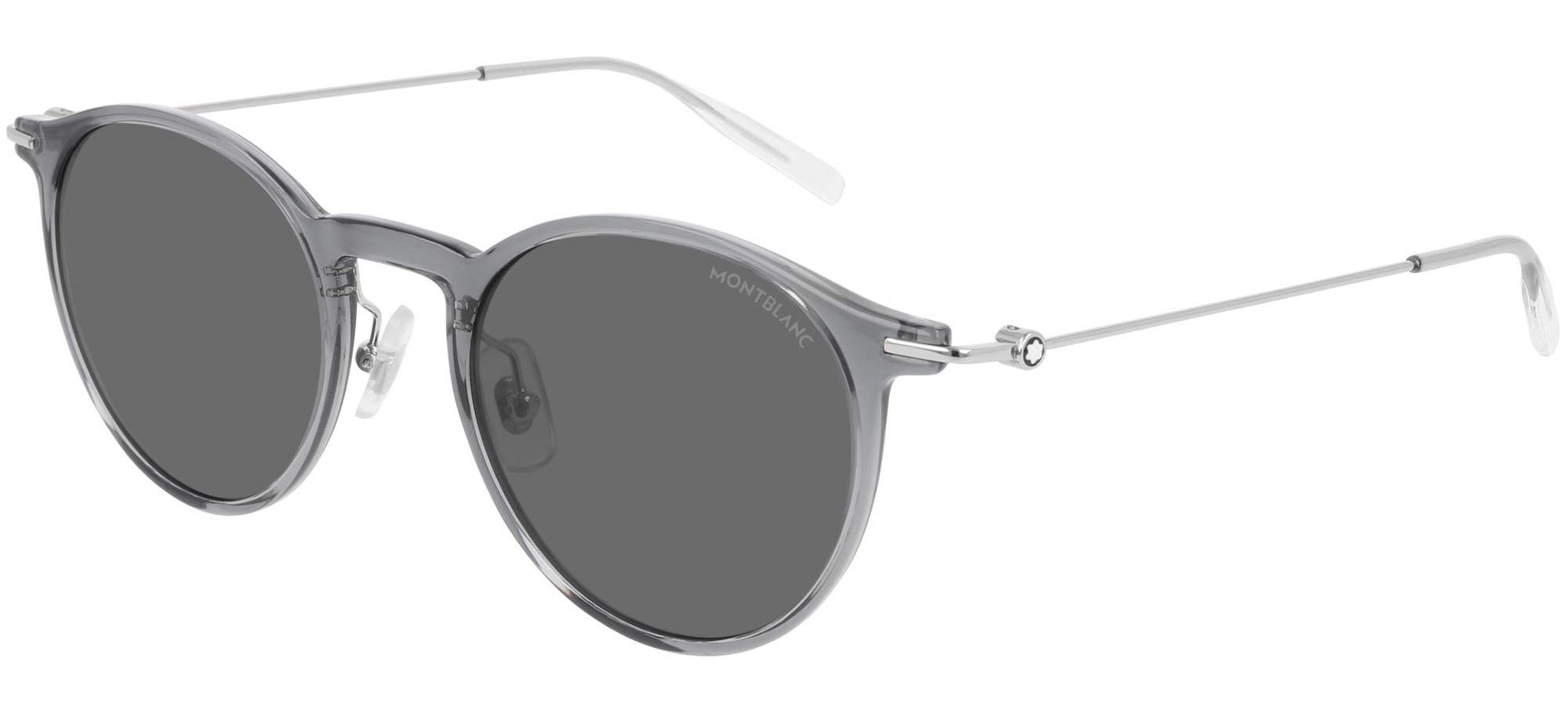 Mont Blanc MB0097S GREY/GREY 50/21/145 men Sunglasses