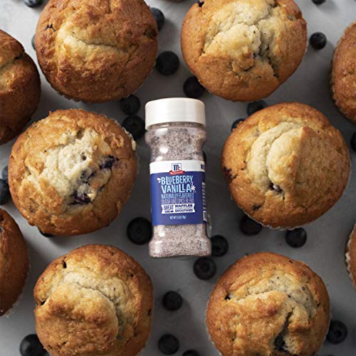 McCormick Blueberry Vanilla Naturally Flavored Sugar And Spice Blend, 2.5 oz
