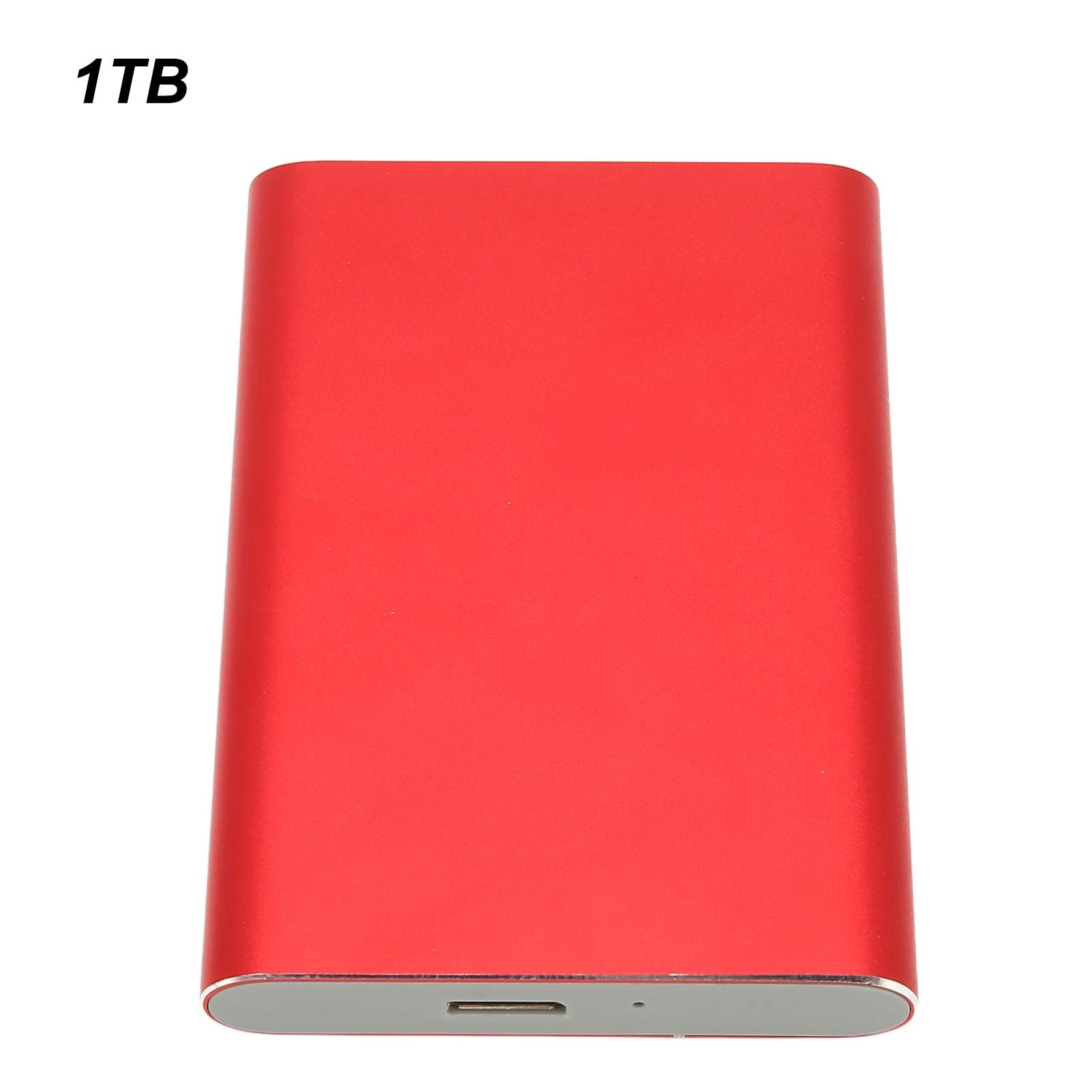 Ultrathin Portable USB 3.0 SSD with Fast Mobile External Hard Drive Processing (1TB)
