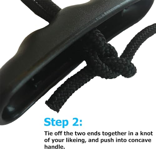 Occult Kayak Handles (2 Pack) - Hardware Kit Included, Durable Replacements, Easy Installation - Kayak and Boat Accessories