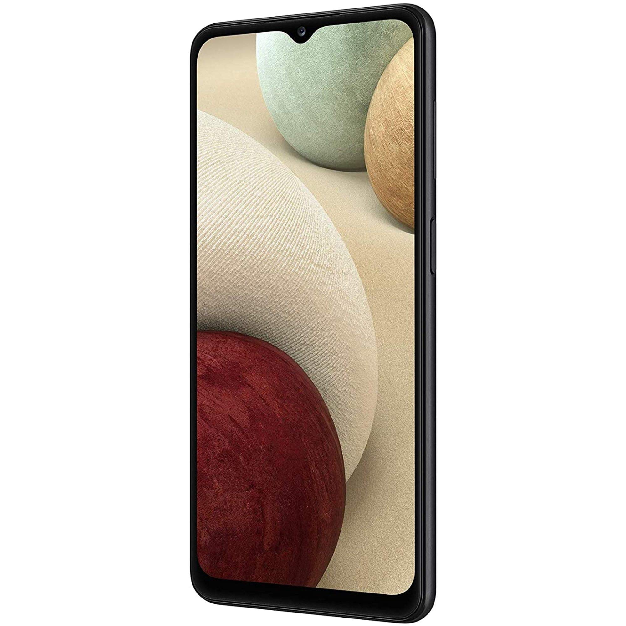 Samsung Galaxy A12 (64GB, 4GB) 6.5" HD+, Quad Camera, 5000mAh Battery, Dual SIM GSM Unlocked Global 4G Volte (T-Mobile, AT&T, Metro) International Model A125M/DS (64GB SD Bundle) (White)