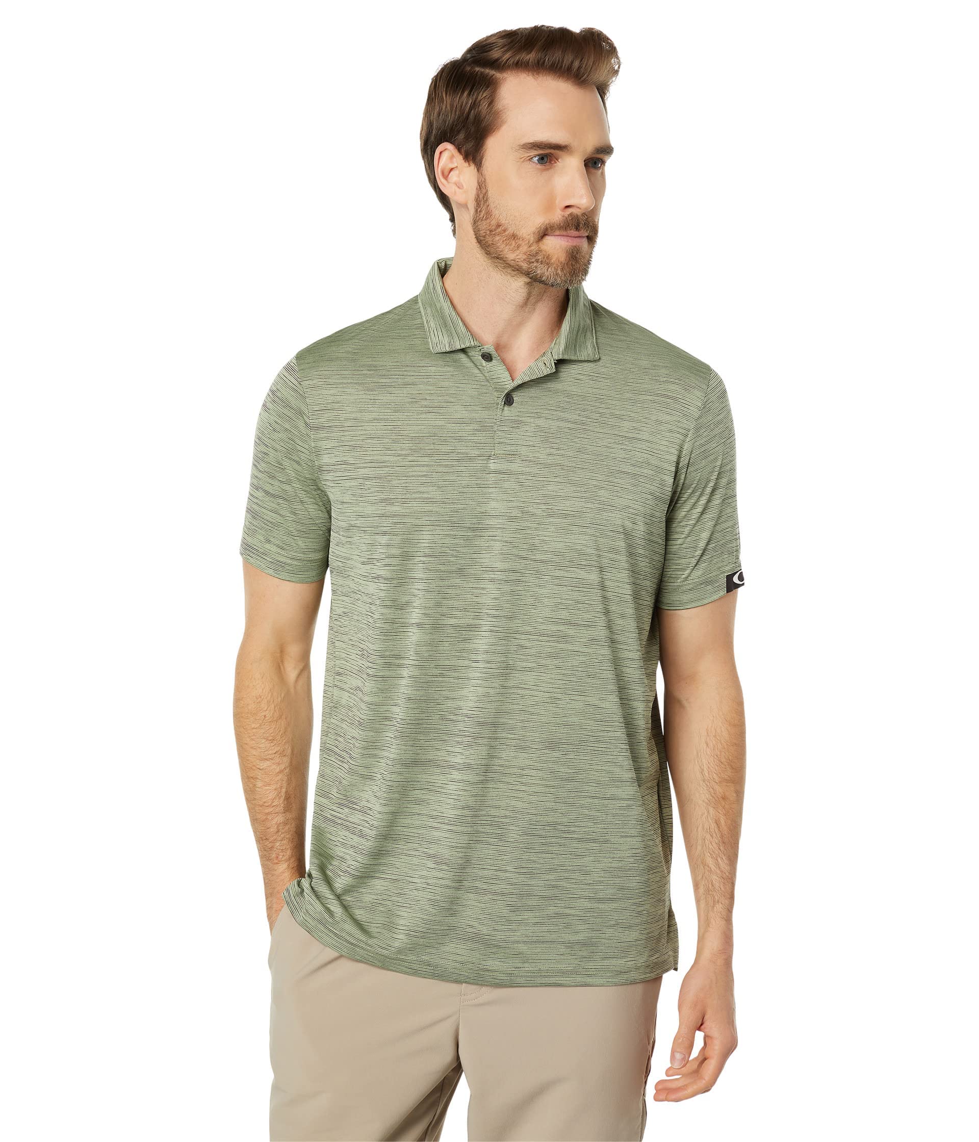 Oakley Gravity Pro Polo, Hunter Green Heather, X-Large
