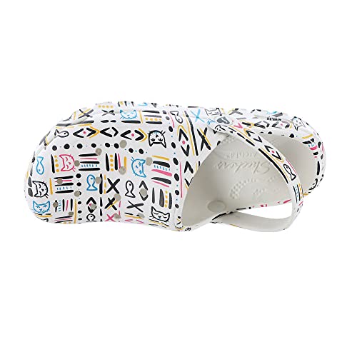 Skechers Foamies Arch Fit Footsteps Boho Kitties Womens Slip On 9 BM US WhiteMulti
