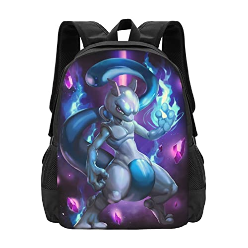 NSMB Monsters Backpack Ergonomic Back Pad Durable Laptop Bag Large Book Bag Travel Daypack Wear Resistant Back