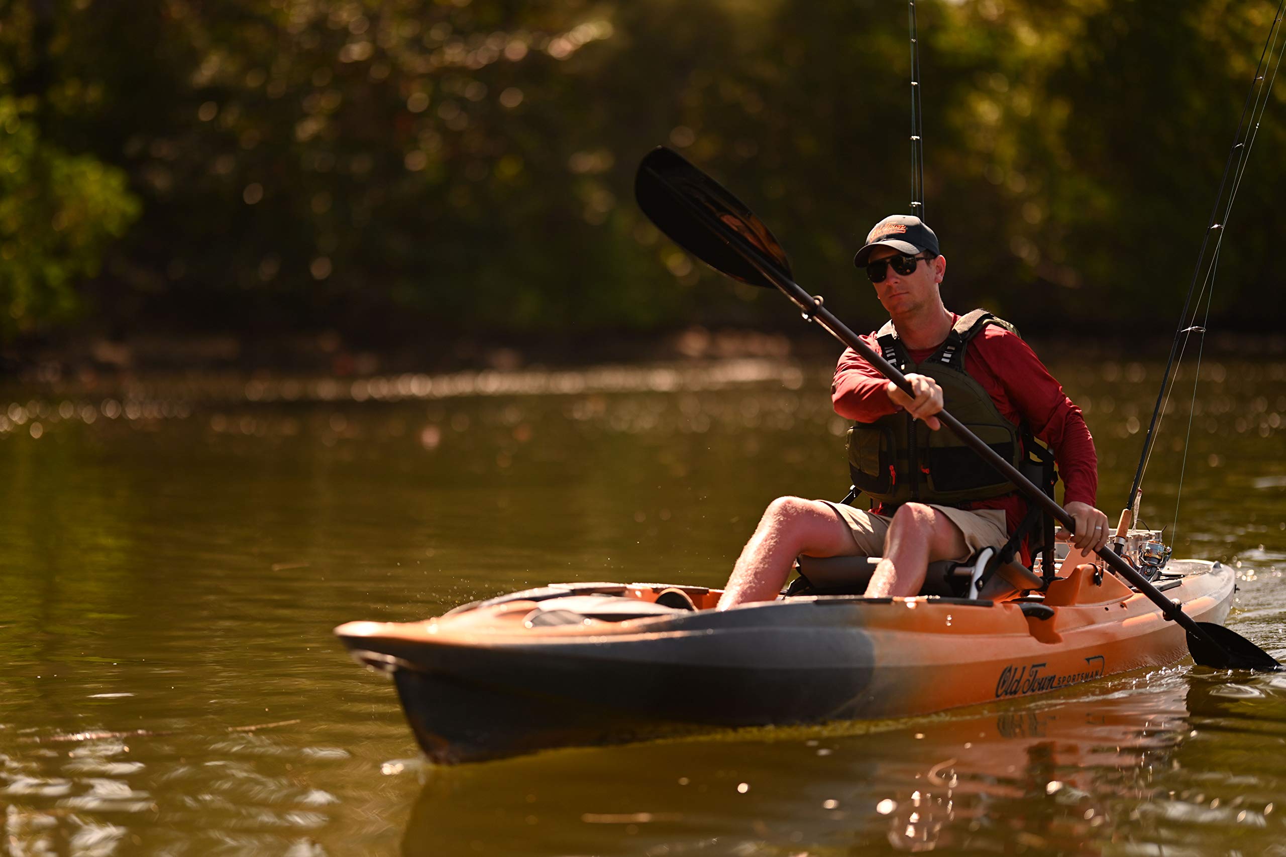 Old Town Sportsman BigWater 132 Fishing Kayak (Marsh Camo)