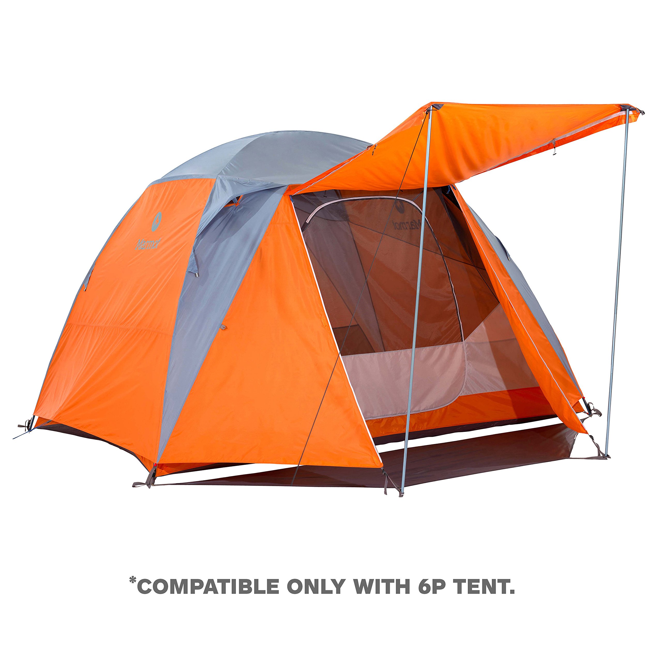 Marmot Replacement Awning Poles for Limestone 6-Person Tent, Silver,